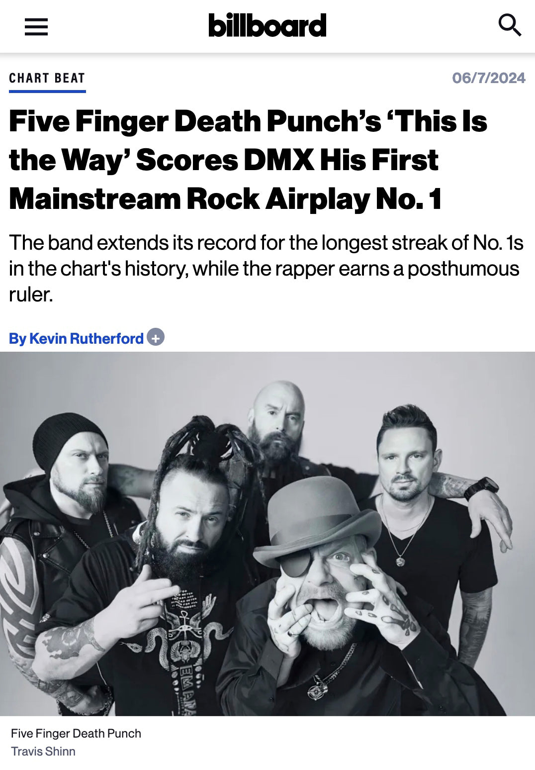 5FDP's record streak of No. 1s on Billboard continues‼️ – Five Finger ...